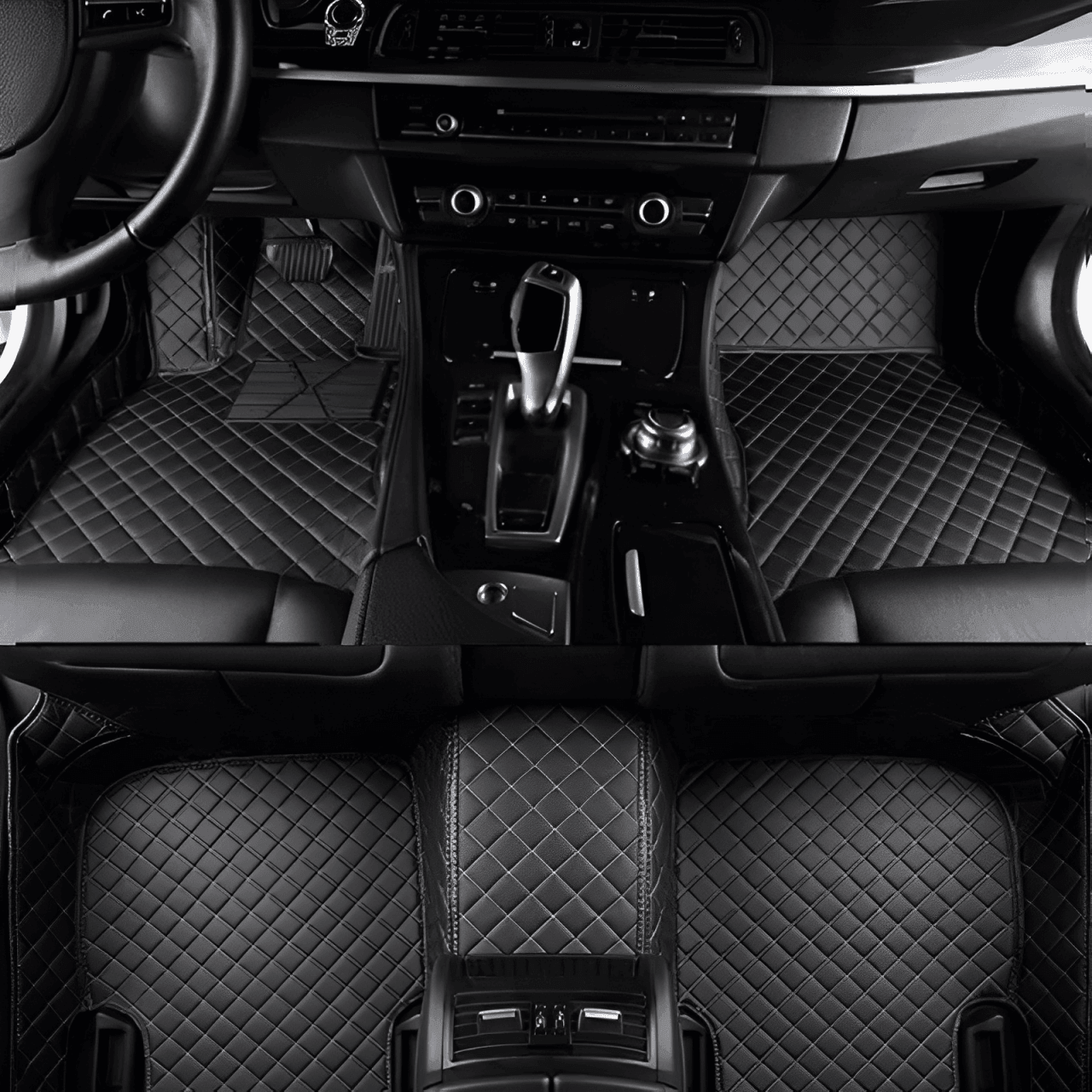 Kit de Tapetes Automotivos Personalizado Sob Medida - Luxo e Conforto